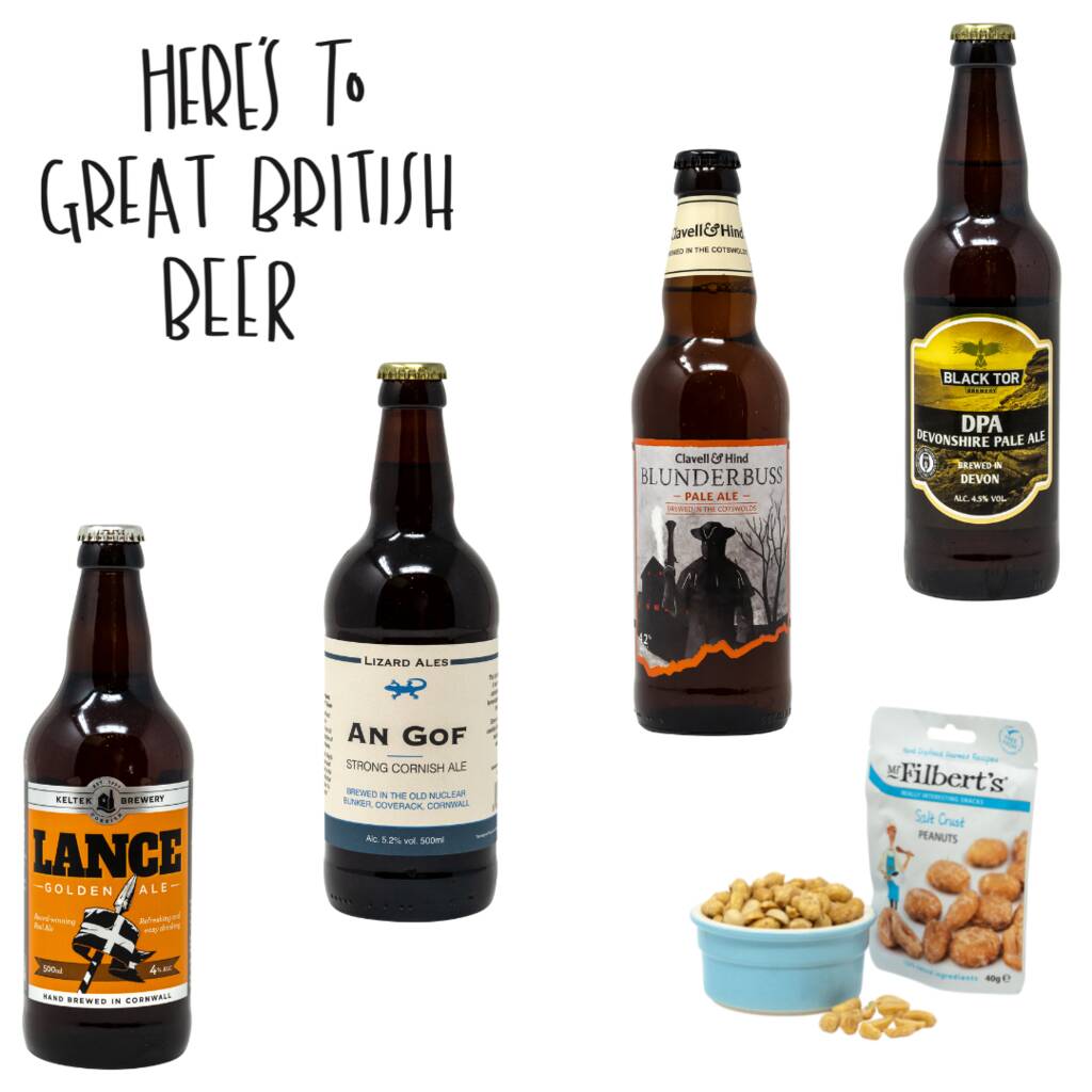 Real Ale Lover's Gift Hamper By QWERTY Beer Box | notonthehighstreet.com