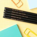 Funny Architect Pencil Set: Form Follows Function By Bettie Confetti ...
