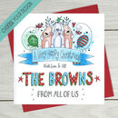 Reindeer Hug Christmas Card By Claire Sowden Design ...