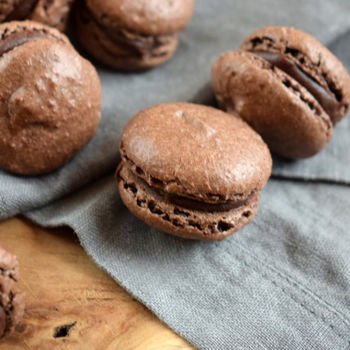 chocolate macaron kit by honeywell biscuit co | notonthehighstreet.com