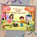 personalised keepsake story book for children by my magic name ...