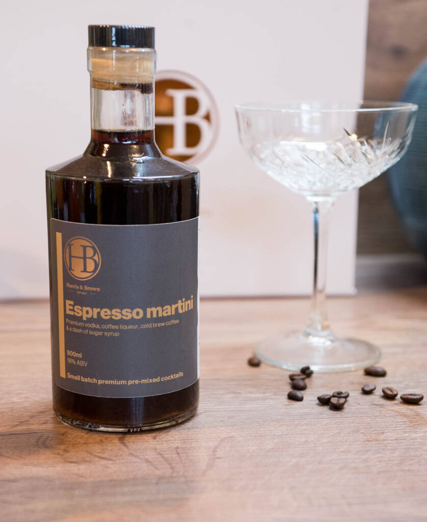 Espresso Martini Pre Mixed Cocktail By Harris & Brown ...