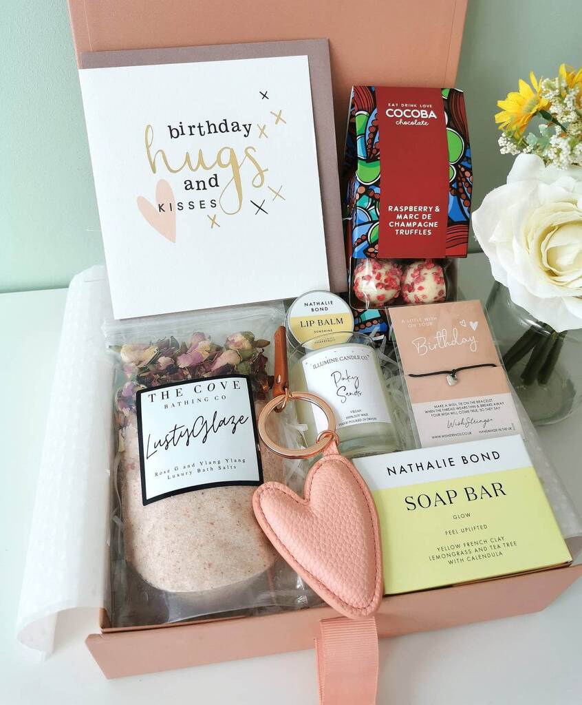 Birthday Pamper Gift Box For A Friend By Beatrice & Barley ...