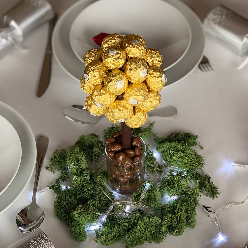personalised ferrero rocher® sweet tree by sweet trees ...