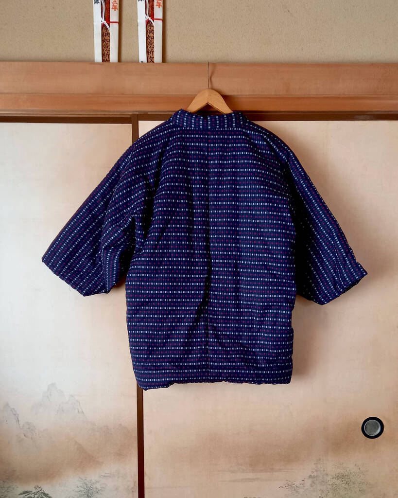 Japanese Padded Cotton Kimono Jacket By two persimmons ...