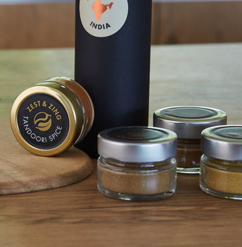 taste of india spice gift set by zest & zing spices ...