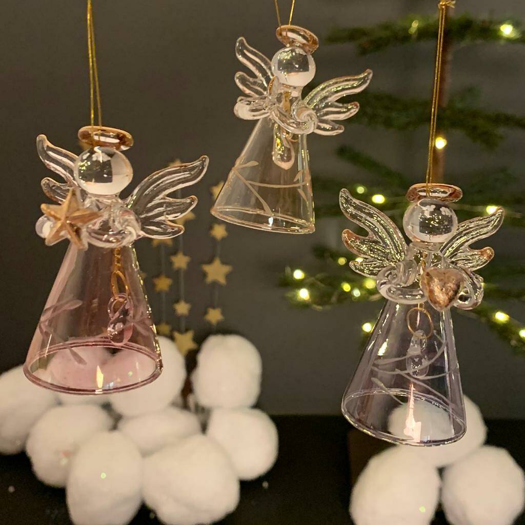 Engraved Angel With Bell By Nest | notonthehighstreet.com