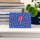 9th Birthday Card By Xoxo Designs By Ruth | notonthehighstreet.com