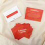 Connect Cards; Conversation/Relationship Flash Cards By Hug Hampers ...