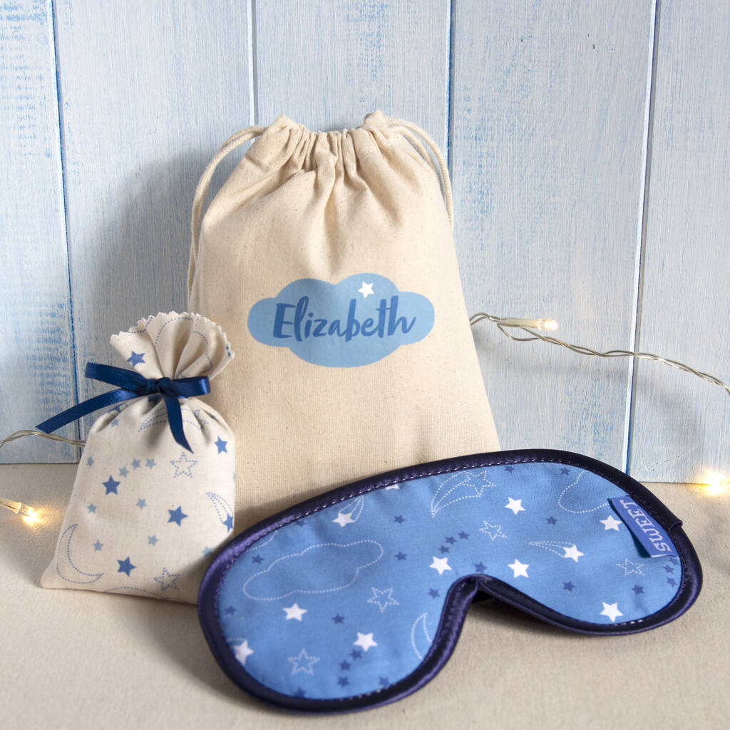 Personalised 'Night Night' Eye Mask Set By Sweet Home ...