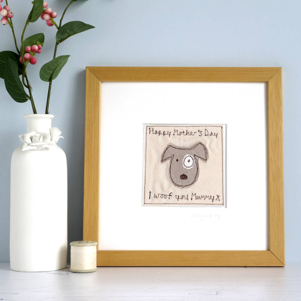 Personalised Dog Birthday Card For Her, Mum Or Grandma By milly and pip ...