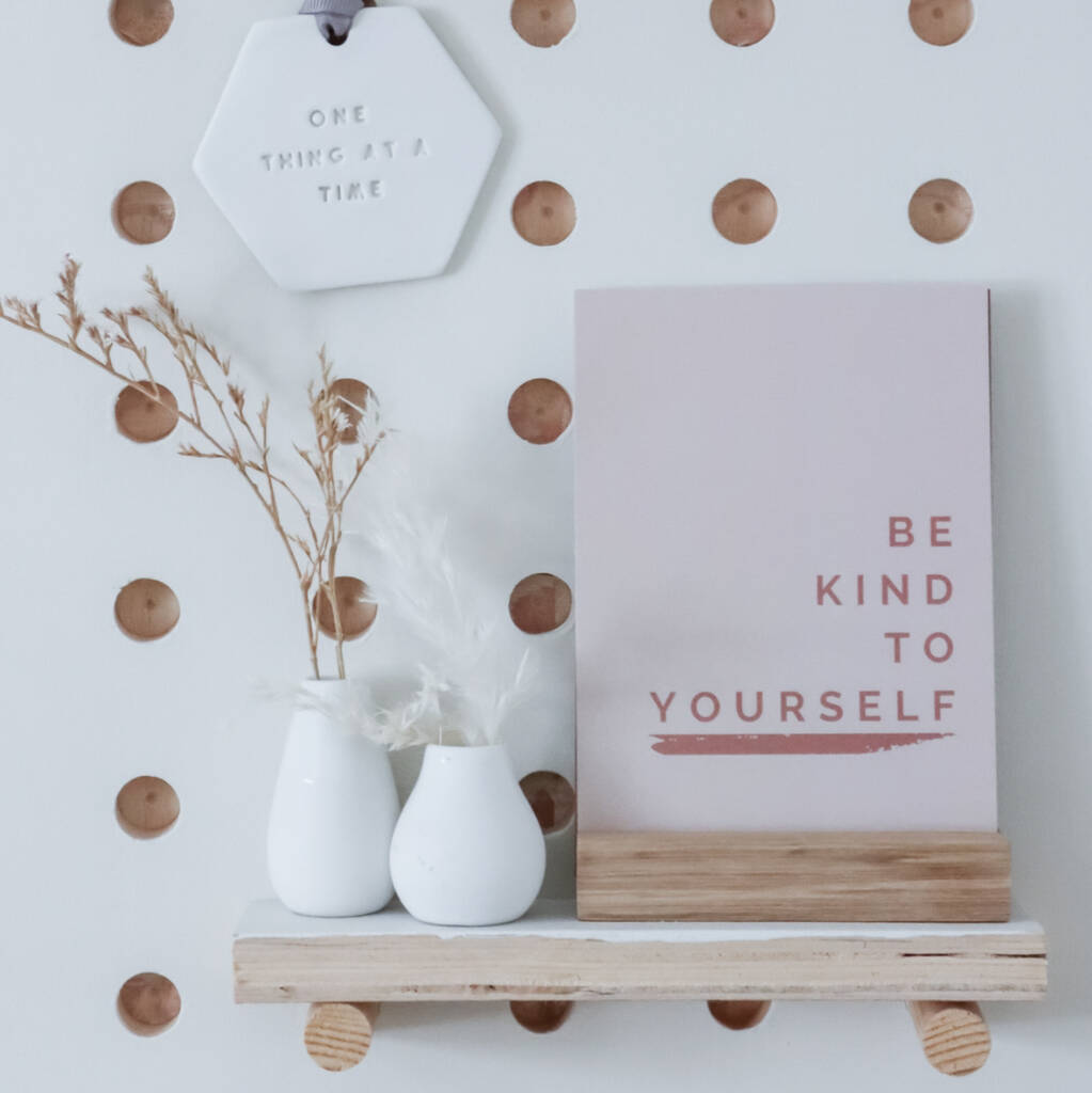 Daily Positivity Gift Set With Oak Stand By My Self Care Edit ...