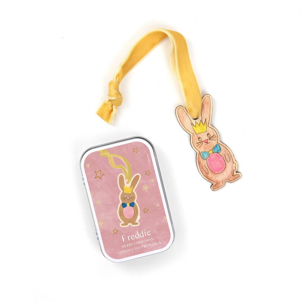 Personalised Make Your Own Bunny Decoration By Cotton Twist ...
