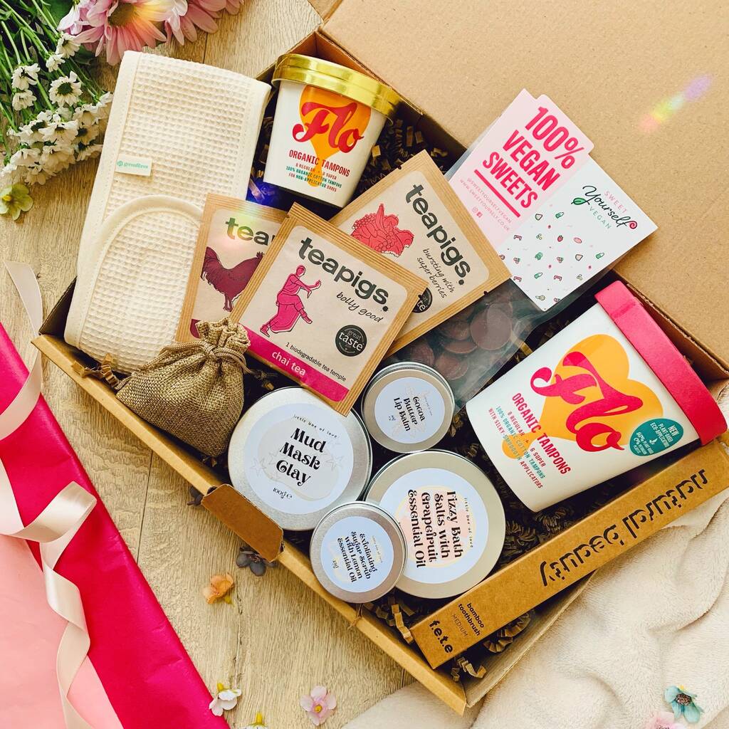 Organic Eco Friendly Period Care Package By Little Box of Love ...