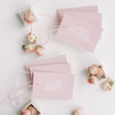 Set Of Six Magical Christmas Tags By Tabitha Kate | notonthehighstreet.com