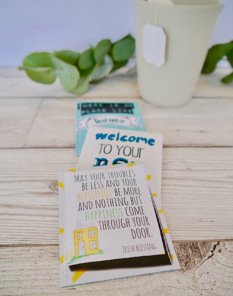 Housewarming Present: New Home Tea Gift Set By victoria mae designs ...