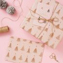 Tree Christmas Gift Wrap Set By Type And Story | notonthehighstreet.com