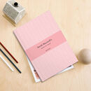 Personalised Notebook Or Study Journal By Letterfest ...