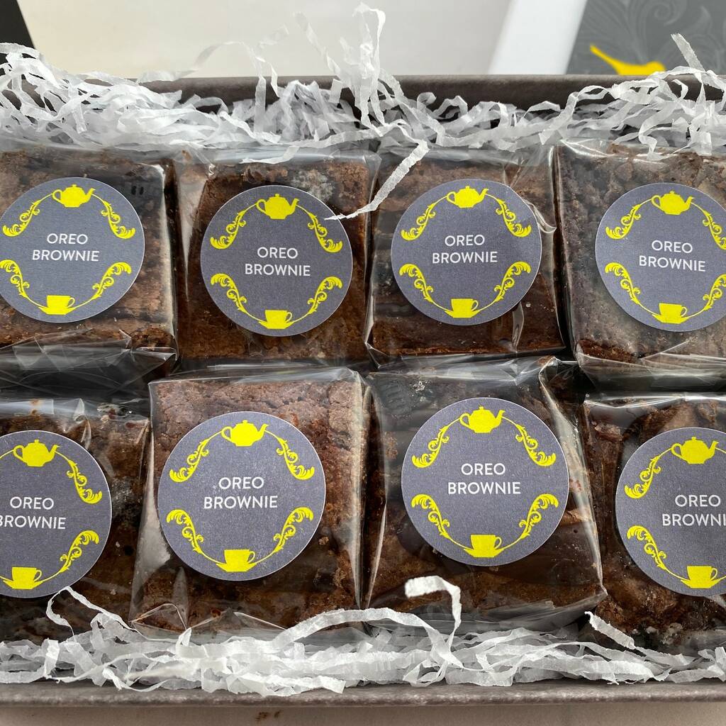 Luxury Oreo Brownie Gift Box By The Sweet Reason Company ...