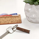 Personalised Wooden Name Keyring By Dust And Things ...