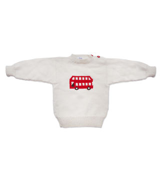Handmade Soft Merino Wool Bus Jumper By Anagibb | notonthehighstreet.com