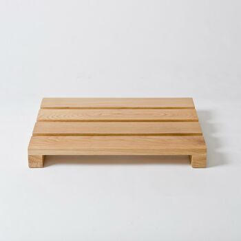 Solid Natural Oak Contemporary Duck Board By Lime Lace ...