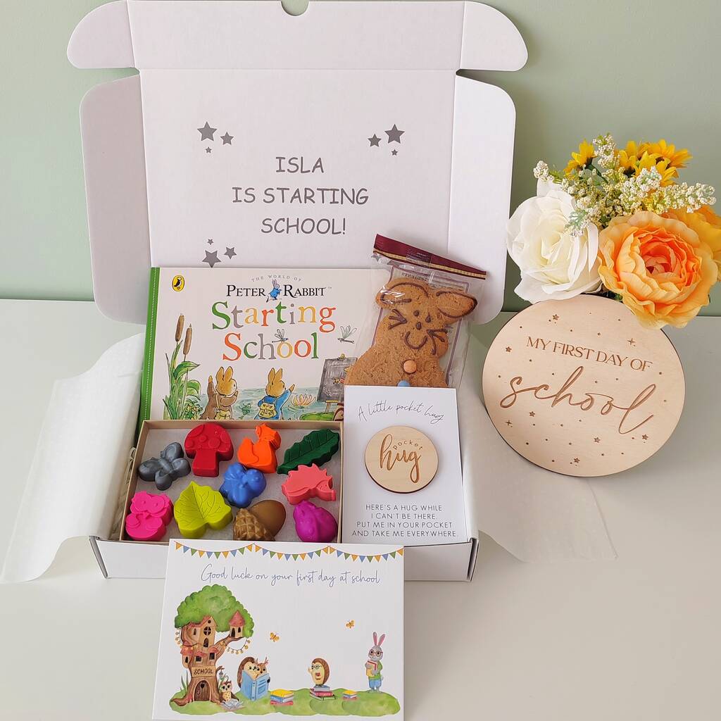 Personalised First Day Of School Gift Box By Beatrice & Barley ...