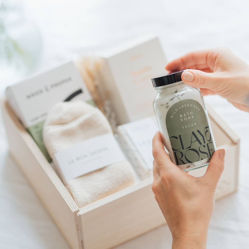 The Spa At Home Petite Wellness Gift Box By FËRNN Gifting Co