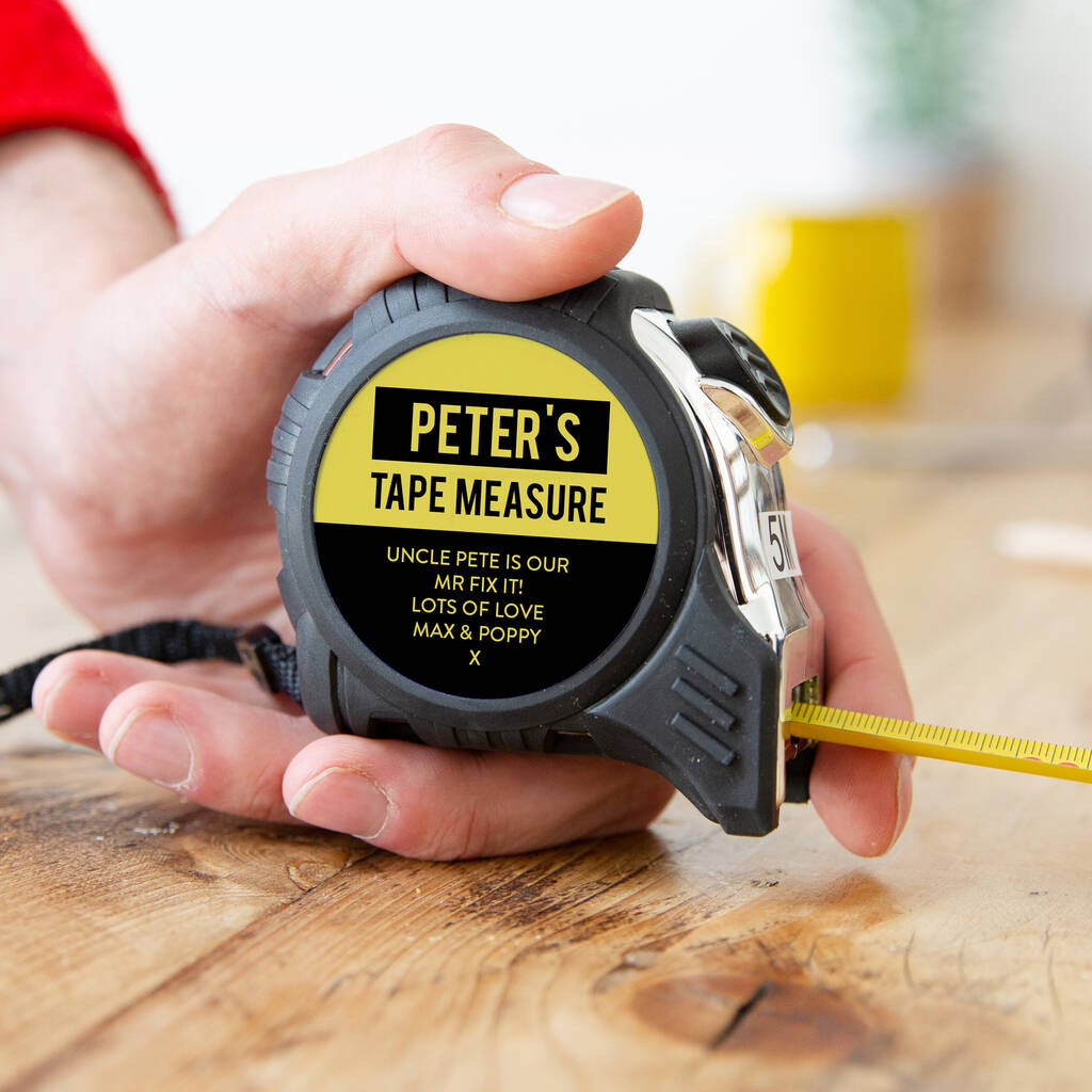 Personalised Message And Name Tape Measure By Ellie Ellie ...