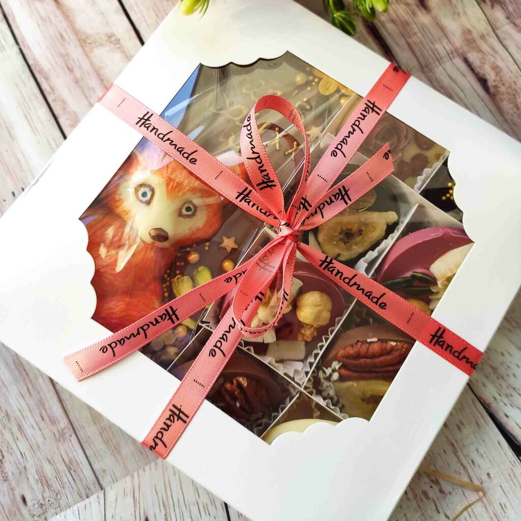 'flaming Fox' Amazing Edible Chocolate Present By The Unique Chocolate ...