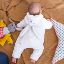 Embroidered Baby Bunny Rabbit Onesie By Sparks And Daughters ...