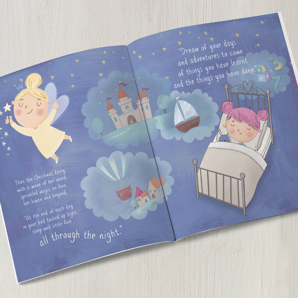 personalised christmas wish story book by letterfest ...