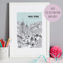 personalised wedding gift 'our special city' by tessa galloway ...