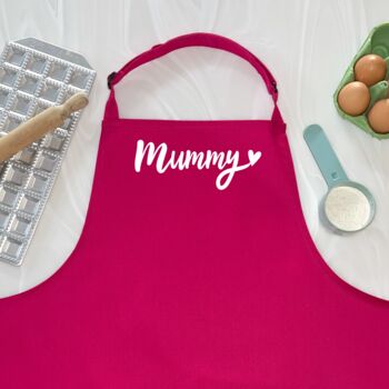 Mummy Heart Apron By Lovetree Design | notonthehighstreet.com