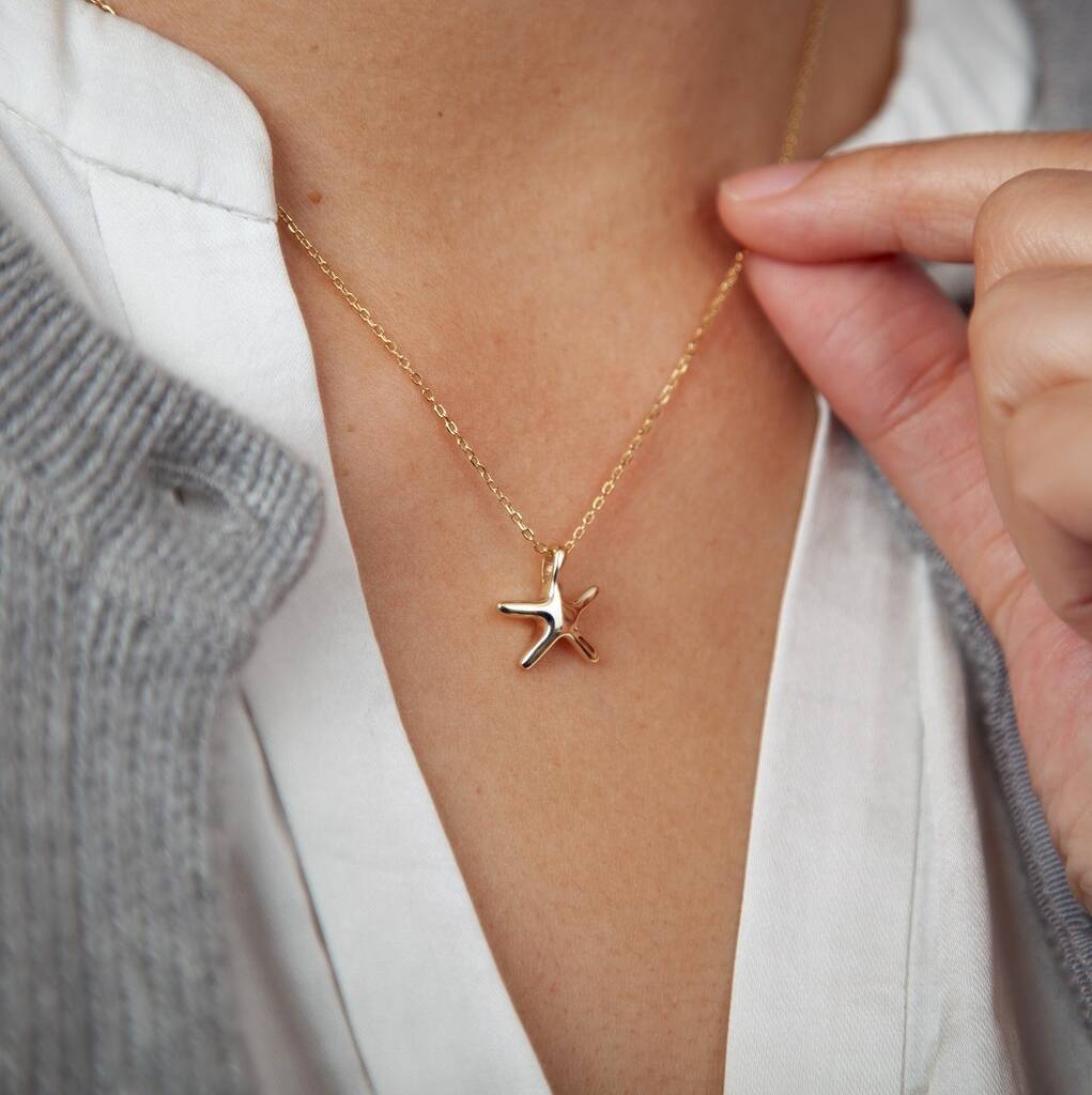 Starfish Necklace By Attic | notonthehighstreet.com