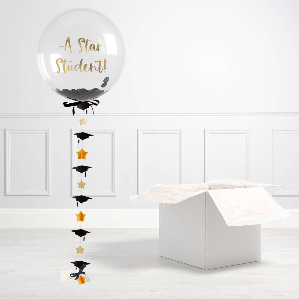 Personalised Graduation Bubble Balloon By Bubblegum Balloons ...