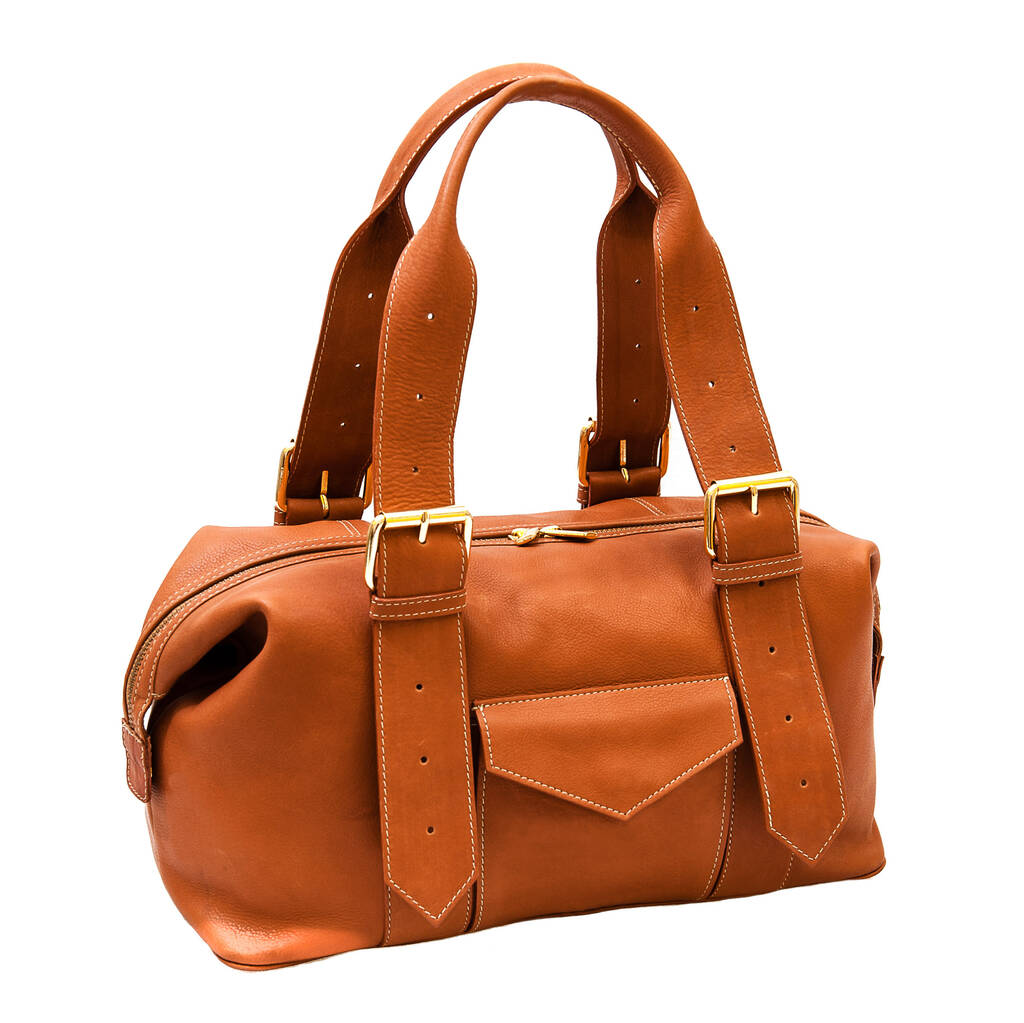 Tan Leather Shoulder Bag By Betty & Betts | notonthehighstreet.com