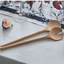 organic bamboo salad servers by green tulip | notonthehighstreet.com
