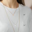 Solid 9ct Gold Chain By Posh Totty Designs | notonthehighstreet.com