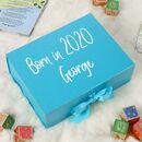 Luxury Personalised Turquoise Blue Gift Box By Dibor ...