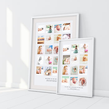 Personalised New Baby Photo Collage By Coupole Carnaby ...