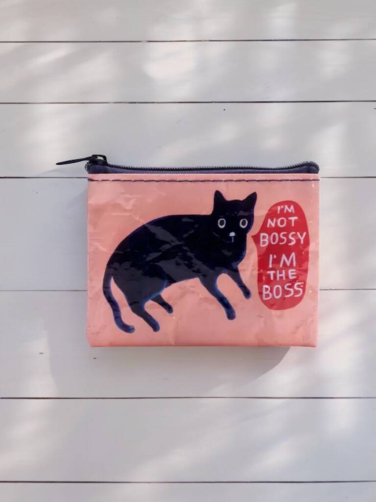 I'm Not Bossy, I'm The Boss Coin Purse By Heliotique