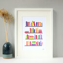 Books Library Art Print By Fiona Clabon Illustration ...