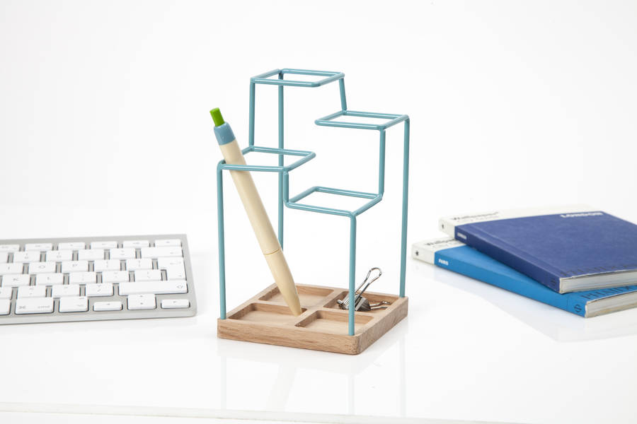 sketch desk tidy by block design | notonthehighstreet.com
