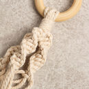 Beaded Plant Hanger Macrame Kit By Wool Couture | notonthehighstreet.com