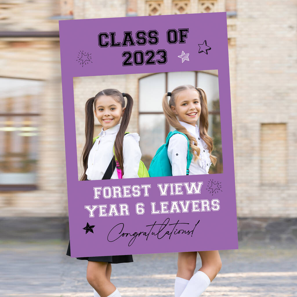 School Leavers Selfie Frame And Party Sign By Smart Party Shop ...