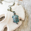natural shell pendant necklace by juju treasures | notonthehighstreet.com