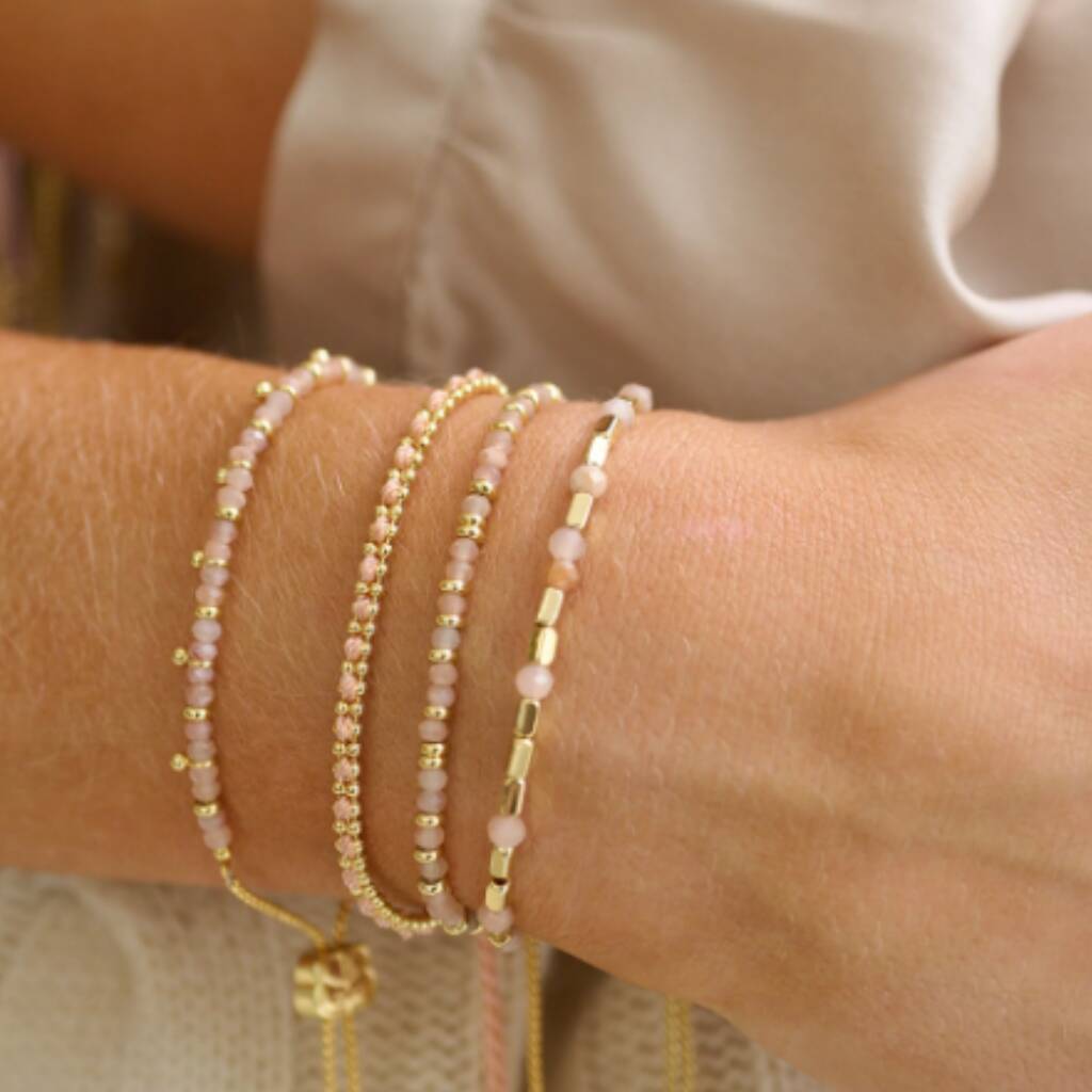 Empowerment Sunstone Gold Bracelet By Boho Betty