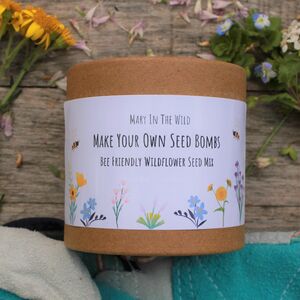Make Your Own Bee Friendly Seed Bomb Kit By Mary in the Wild ...