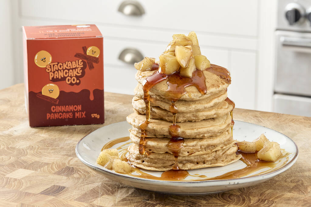 Cinnamon Pancake Mix By Stackable Pancake Co. | notonthehighstreet.com